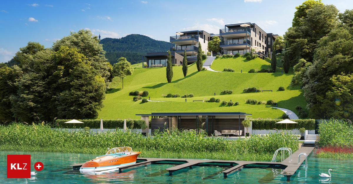 „Marina Arvid“ | Neun Luxuswohnungen mit privatem Wörthersee-Ufer geplant
